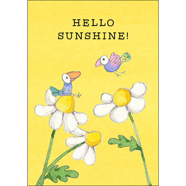 Hello Sunshine! - Twigseeds Mini Card – Gillian Drew Life Transitions